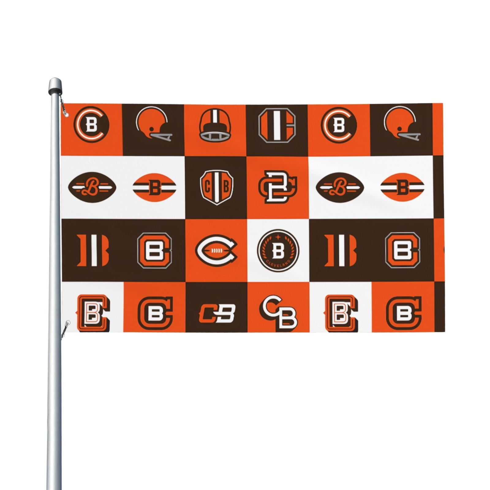Cleveland Football Team Flag 3x5ft– Vibrant Polyester Banner for ...