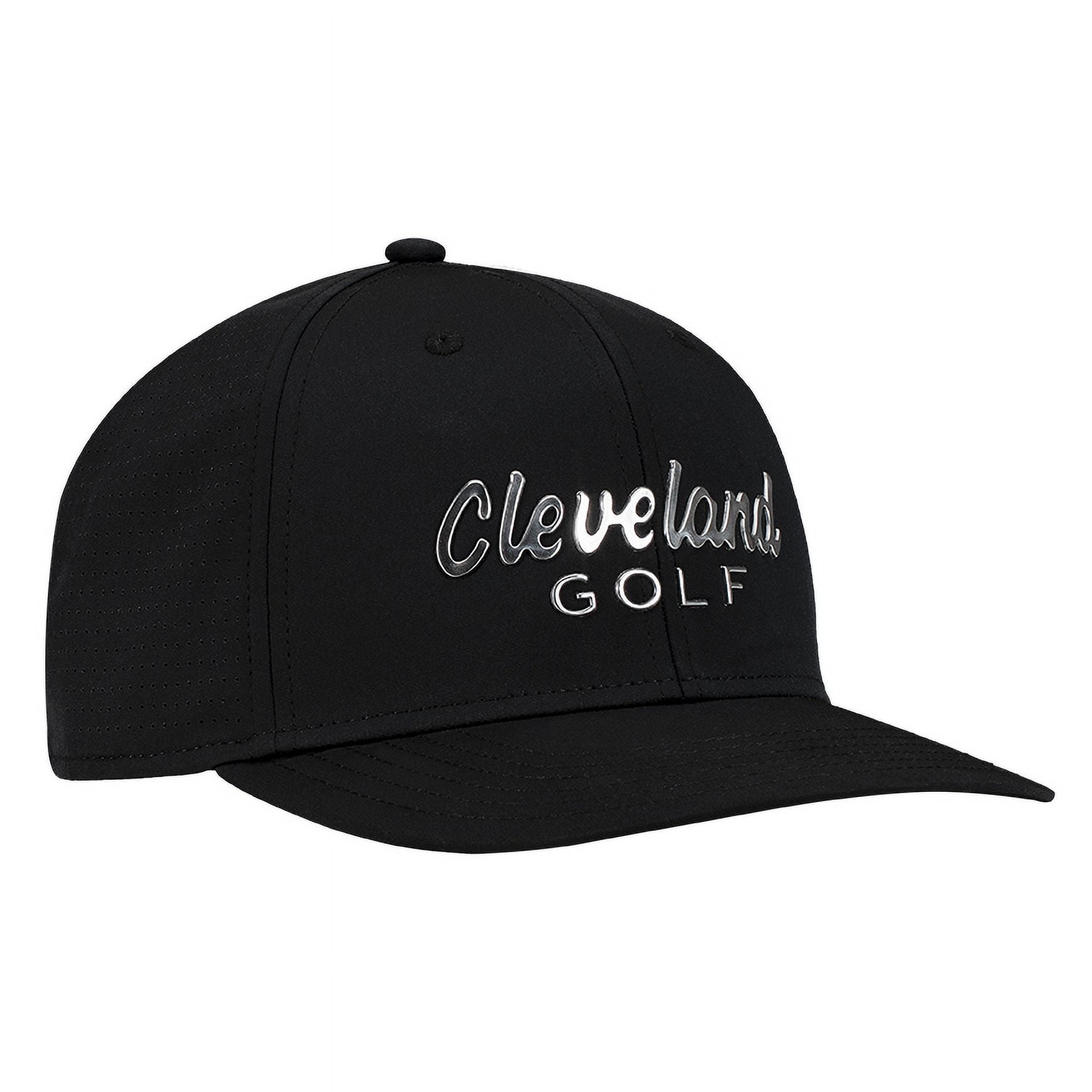 Cleveland Golf CG Liquid Metal Snapback Adjustable Hat, Black ...