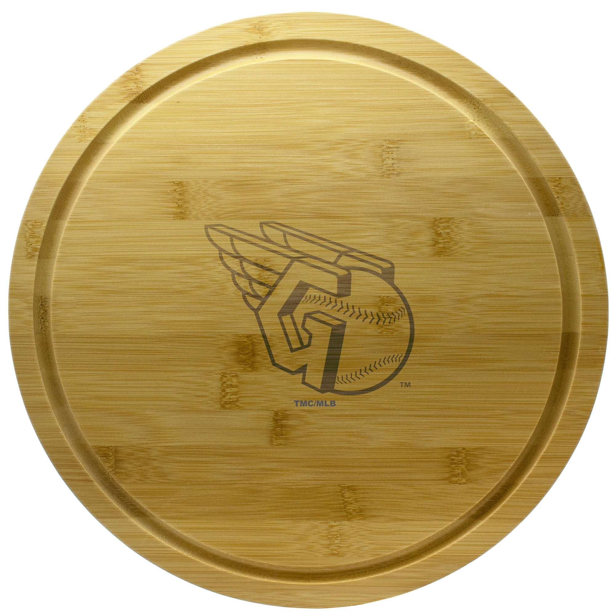 Cleveland Guardians 13'' Rotating Bamboo Server - Walmart.com