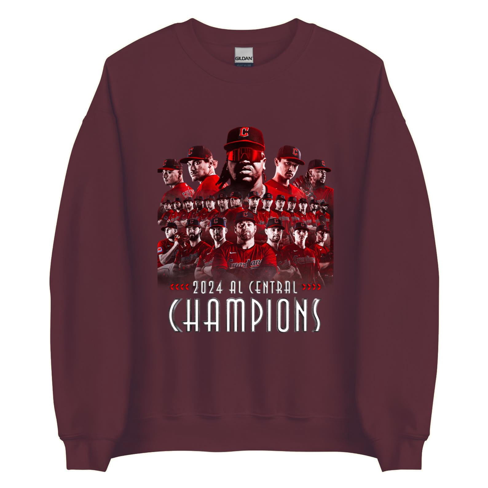 Cleveland Guardians 2024 Al Central Champions Poster Shirt-TH33907 ...
