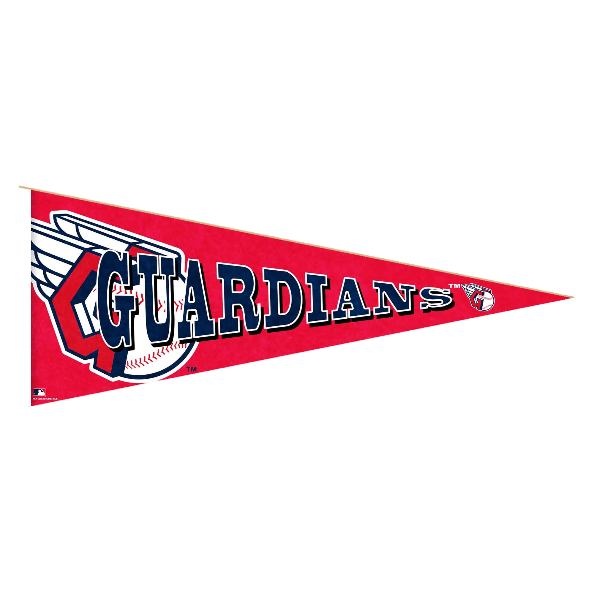 Cleveland Guardians 24'' Wood Pennant - Walmart.com