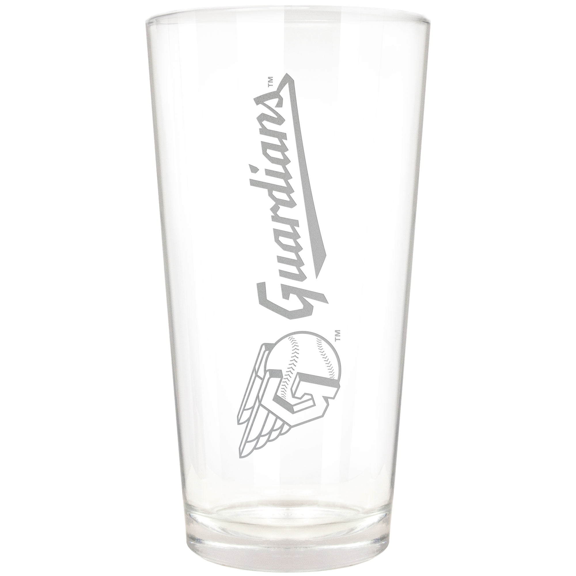 Cleveland Guardians Etched 16oz. Rally Cry Pint Glass - Walmart.com