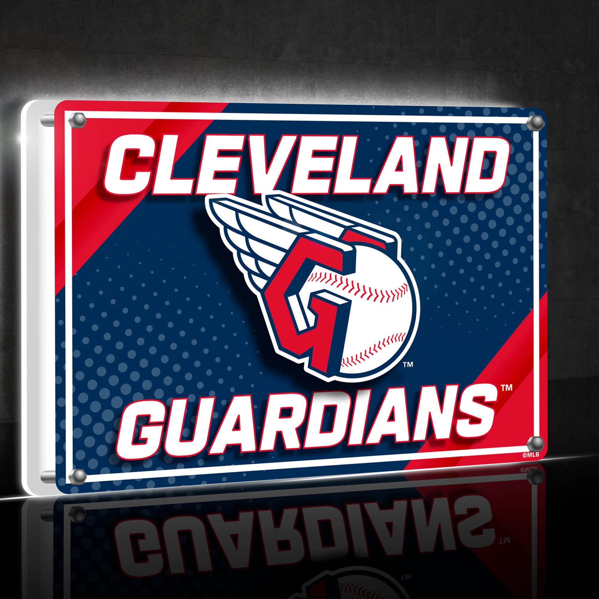 Cleveland Guardians LED Rectangle Tabletop Sign - Walmart.com