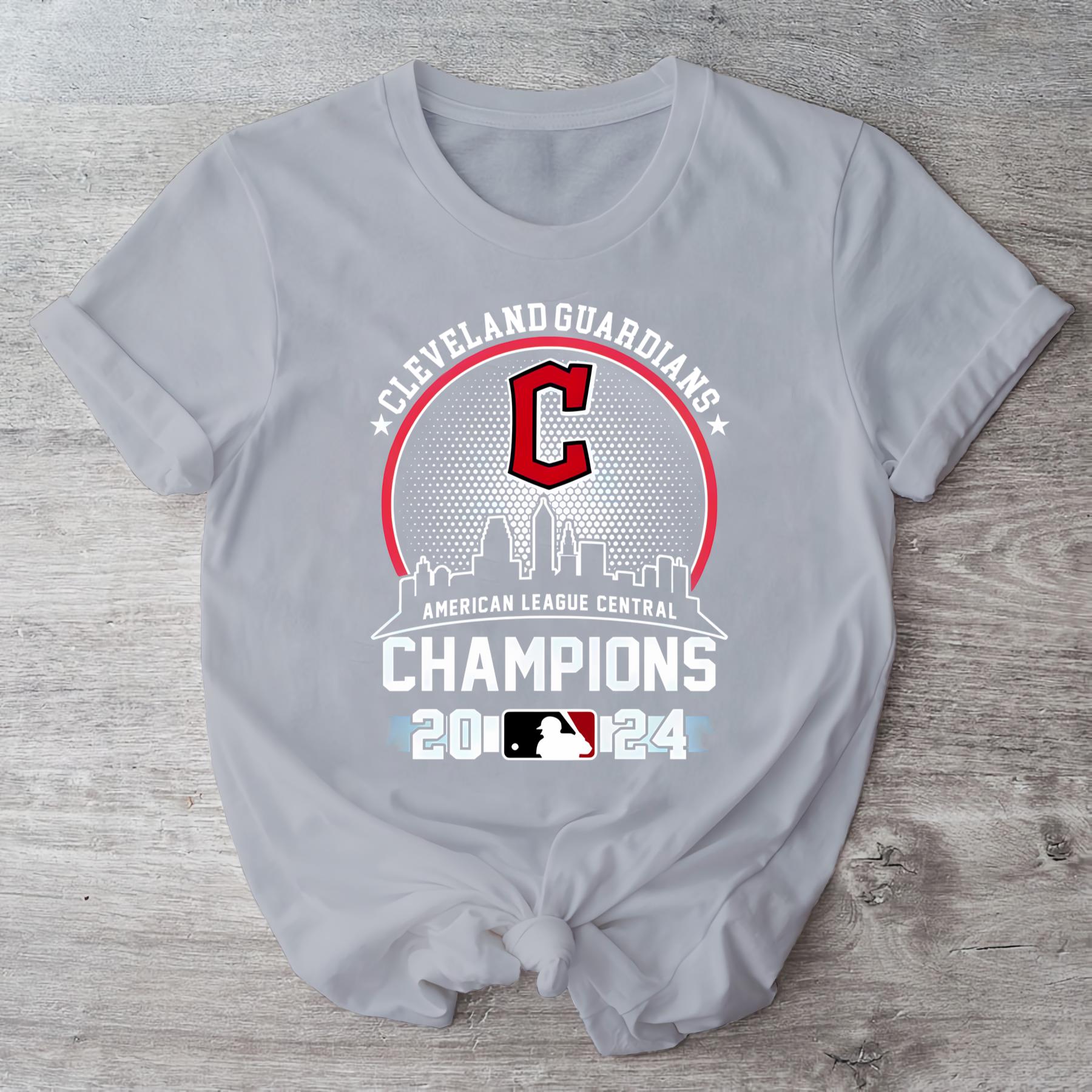 Cleveland Guardians Skyline American League Central Champs 2024 Shirt ...