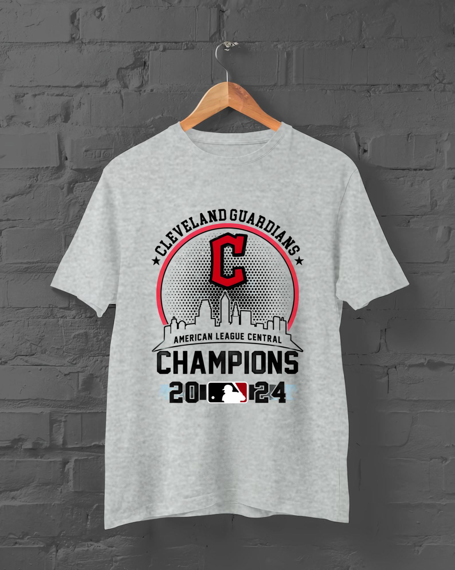 Cleveland Guardians Skyline American League Central Champs 2024 Shirt ...