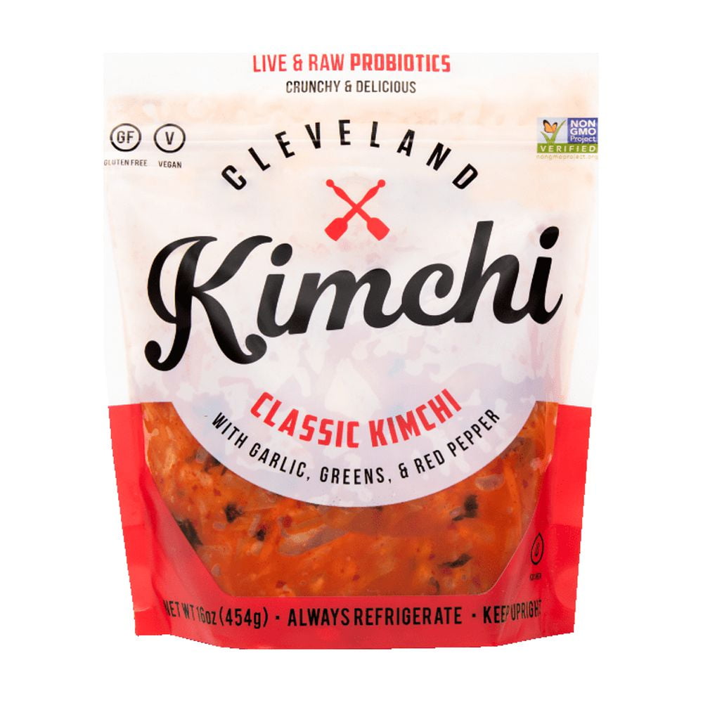 Cleveland Kitchen Vegan Classic Kimchi, 16 oz - Walmart.com