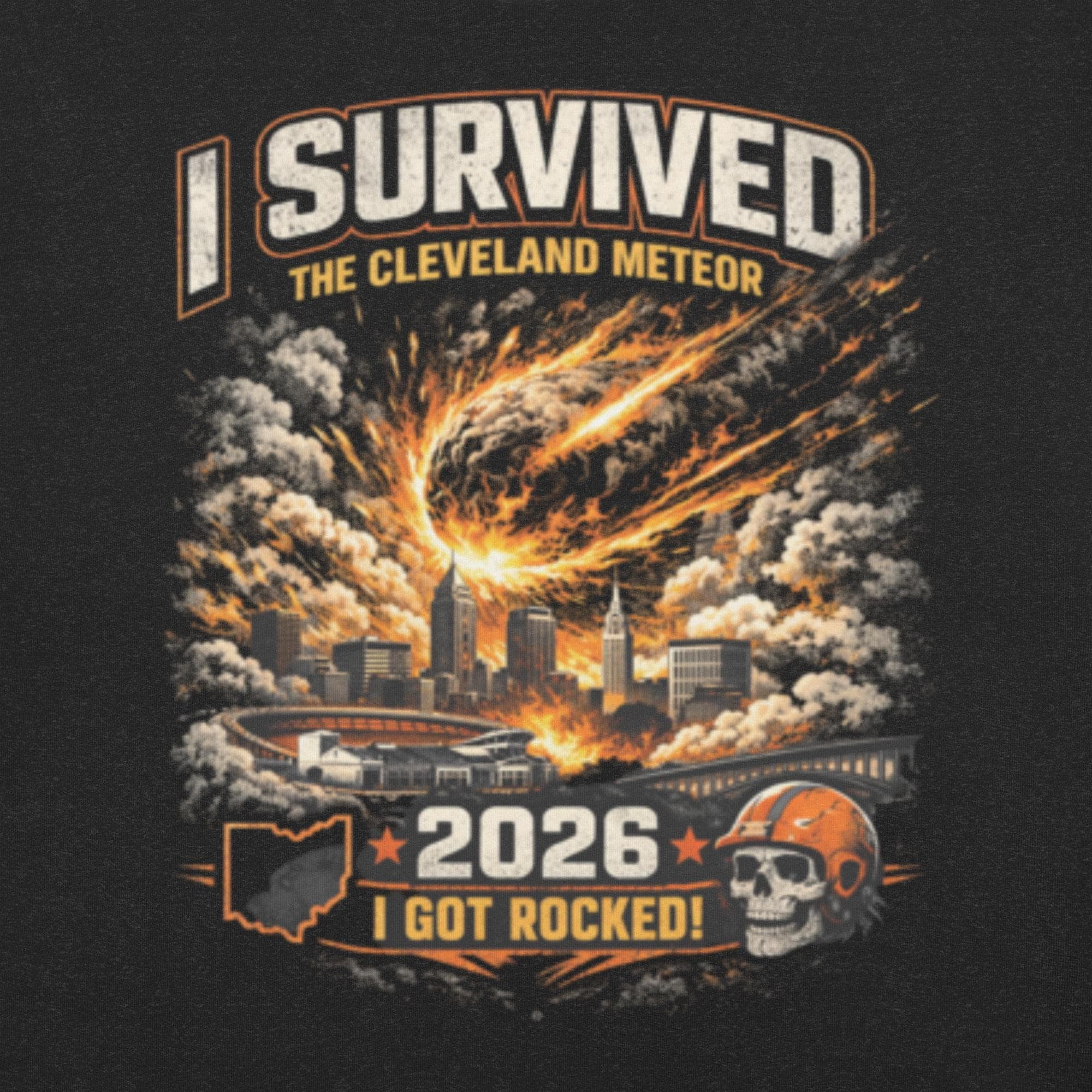 Cleveland Meteor shirt 2026 Unisex t-shirt - Limited Edition "I ...