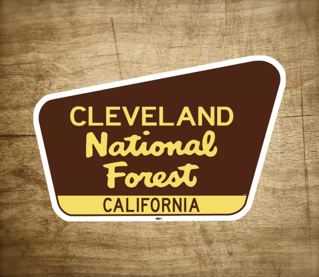 Cleveland National Forest Decal Sticker California Park Sticker Phone ...