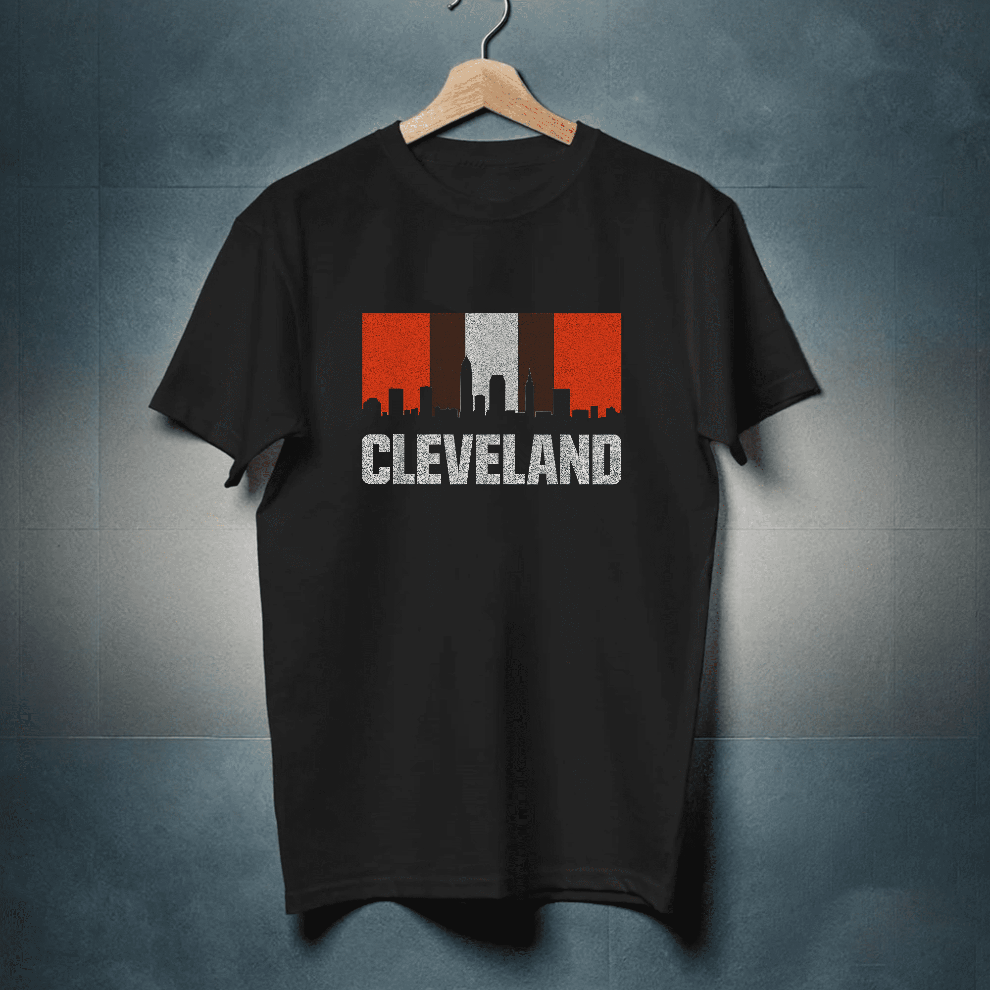 Cleveland Ohio Skyline Graphic Home State Pride Retro Souvenir Gift ...