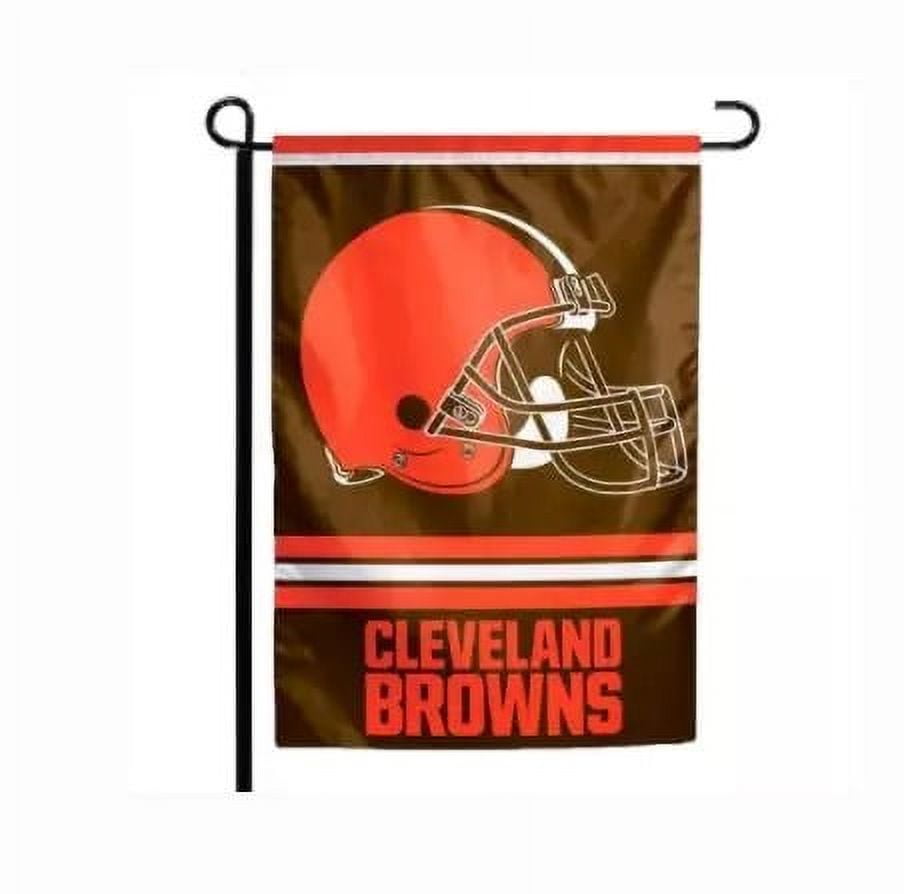 Cleveland NFL Pro Football Team Double-Sided Garden Flag Banner, 12 x ...