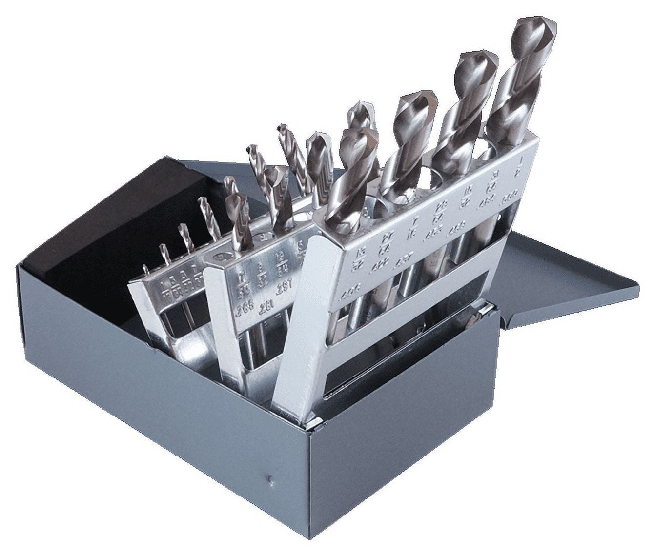Cleveland Screw Machine Drill Bit Set,15pc,HSS C70370 - Walmart.com