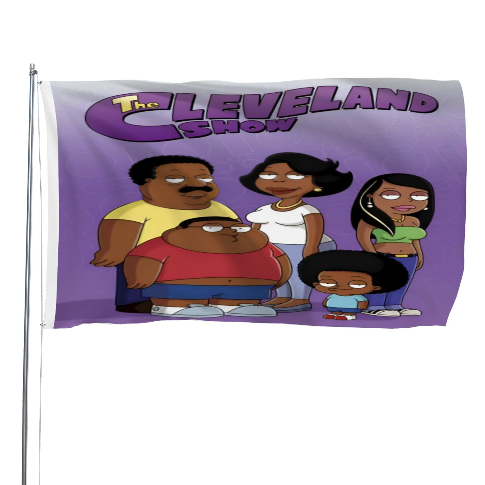 The Cleveland Show flag perfect for outdoor decoration, can be hung ...