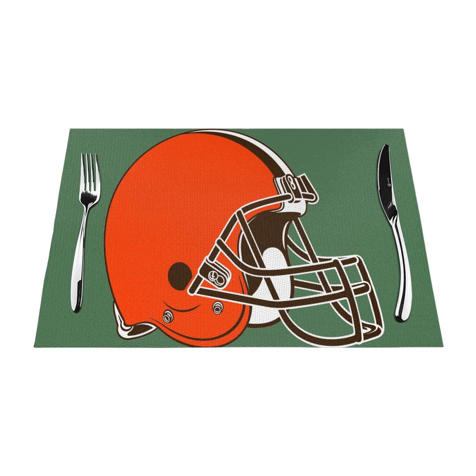 Cleveland Team PVC Woven Dinner Plate Mat 12x18 Inch, Easy to Clean ...