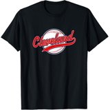 Cleveland Tee Vintage Baseball Throwback Retro Design Unisex Men Women ...