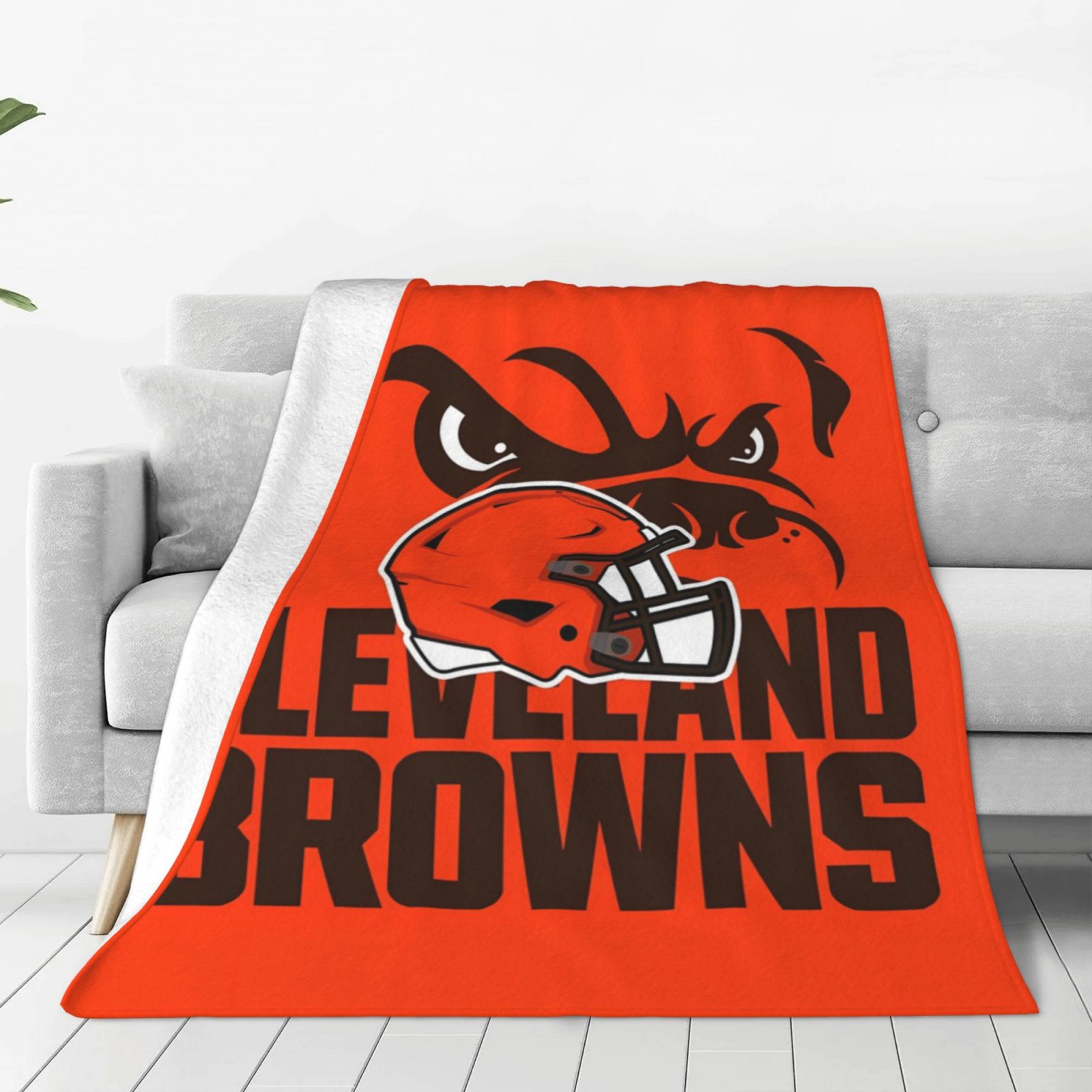 Cleveland Ultra-Soft Micro Fleece Throw Blanket Anti Allergic Warm ...