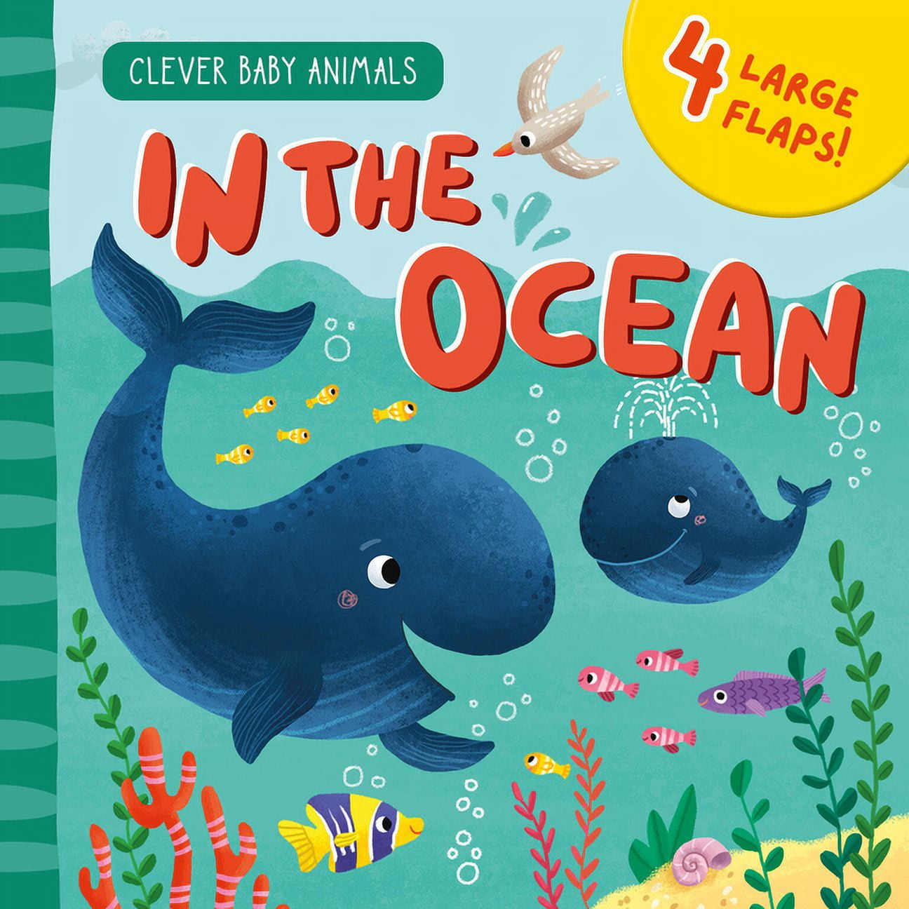 Clever Baby Animals: In the Ocean (Board book) - Walmart.com