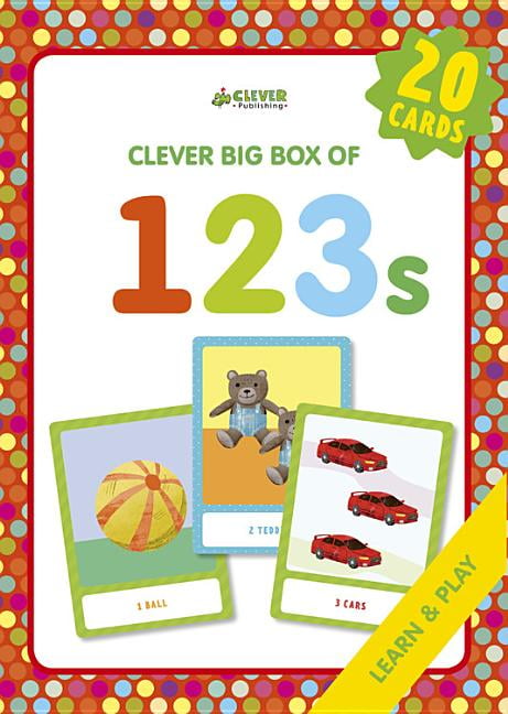 Clever Big Box Of: 123s : Memory flash cards (Cards) - Walmart.com
