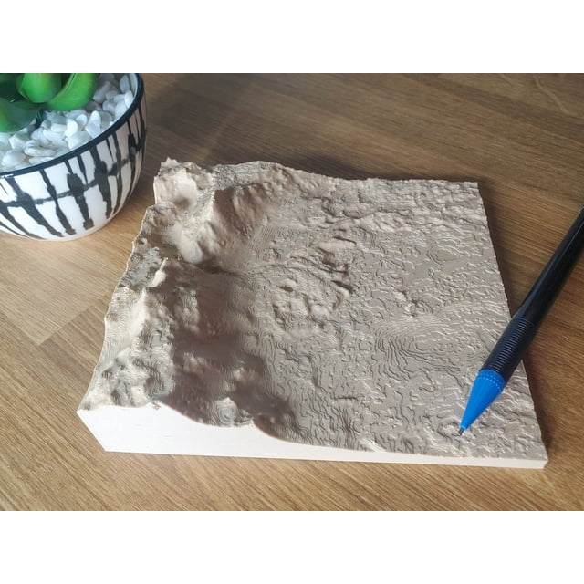 Clever Contraption 3D Topography Model of Jezero Crater Delta – NASA ...