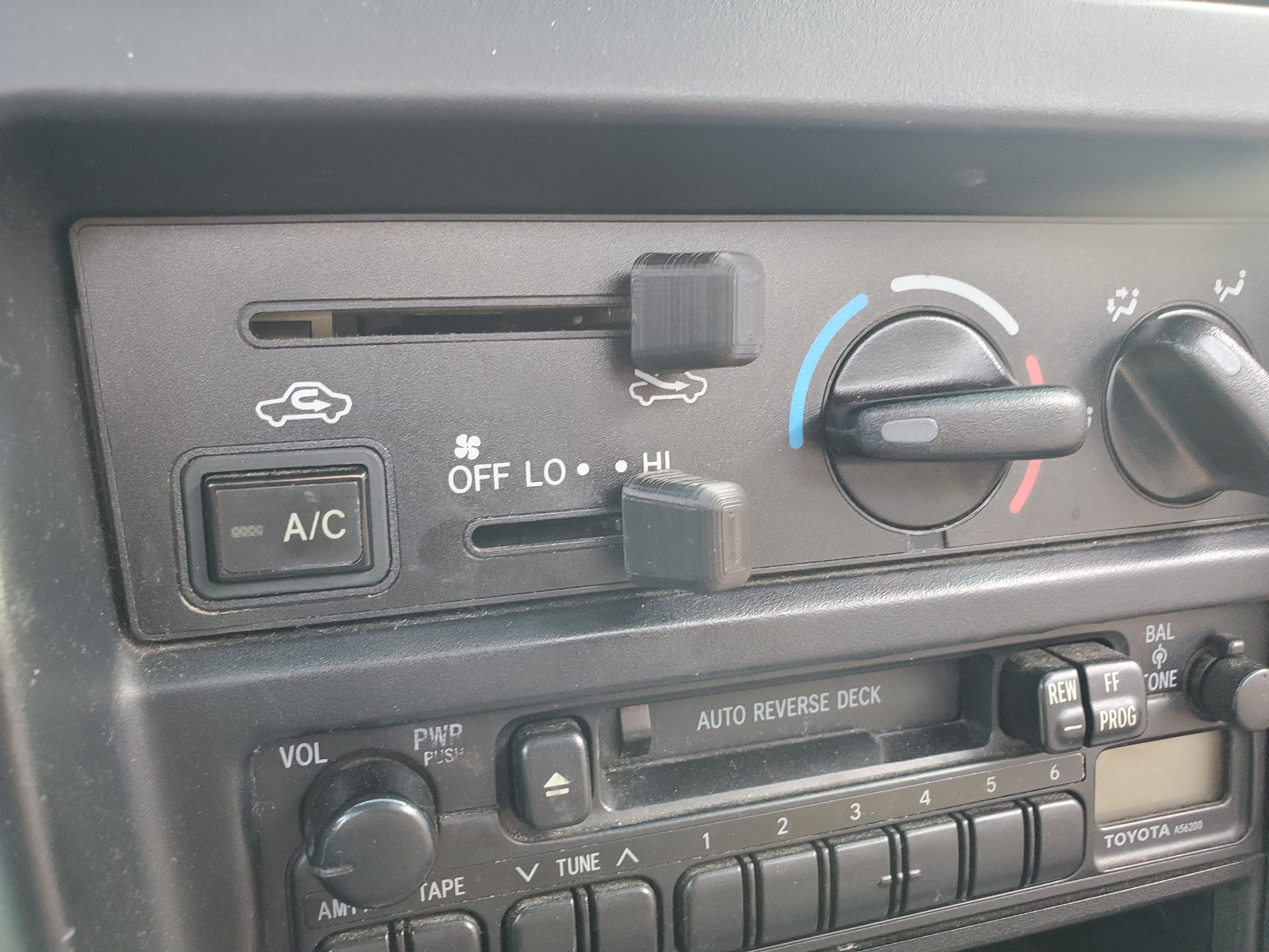 Clever Contraption 4pc AC Heater Control Knob Set for Toyota 4Runner ...