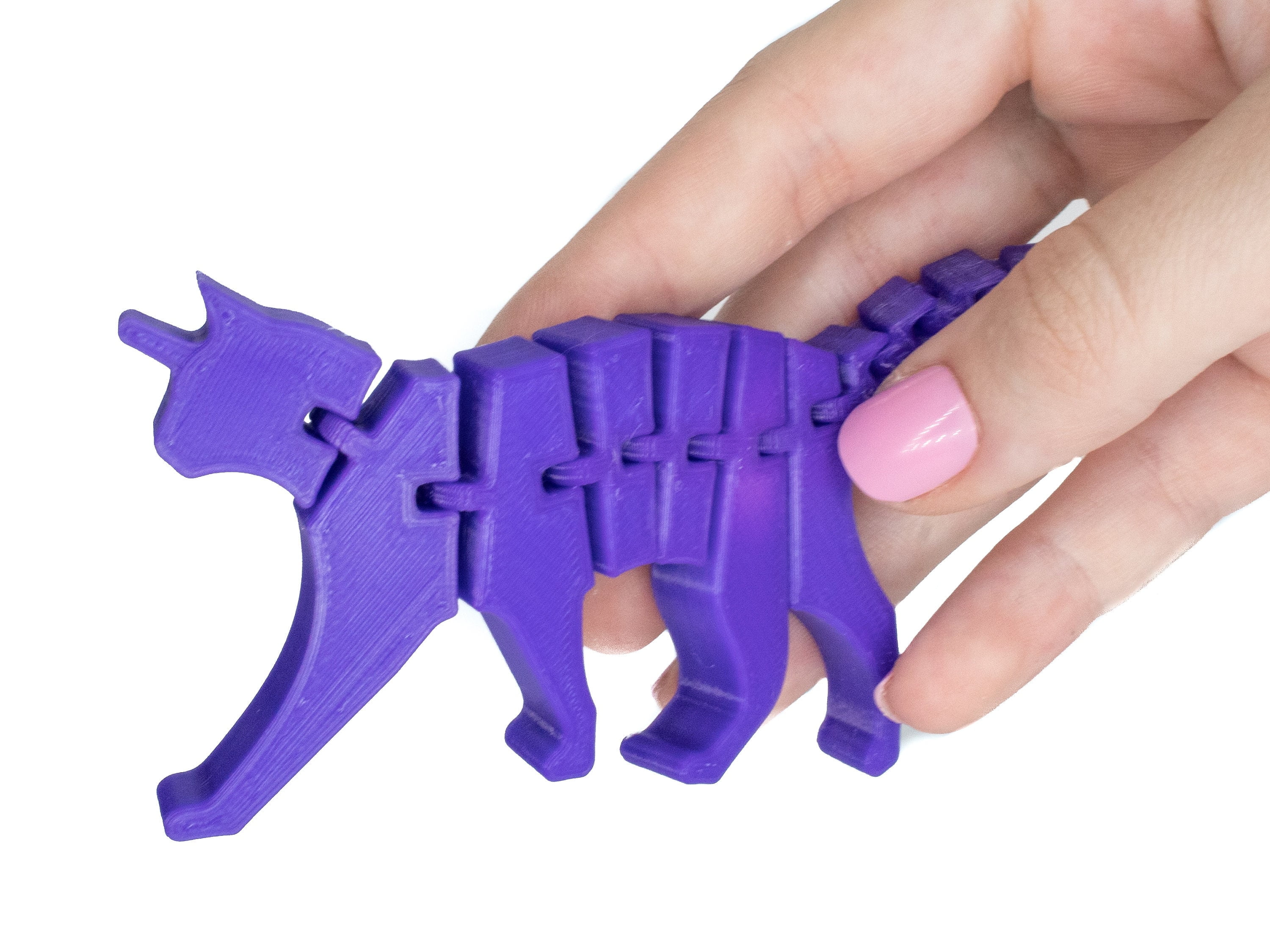 Clever Contraption Caticorn Fidget Unicorn Cat Articulating Stim Toy ...