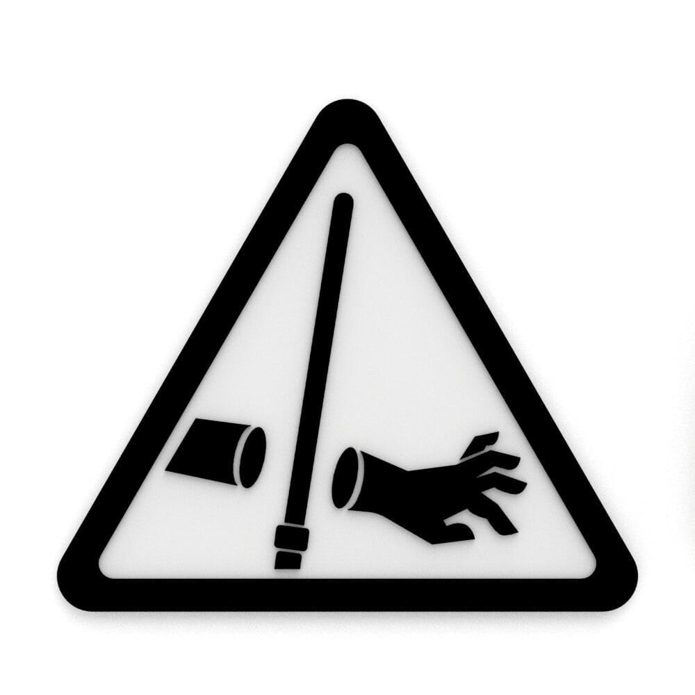 Clever Contraption Funny Sign | Lightsaber Sign - Black & White ...