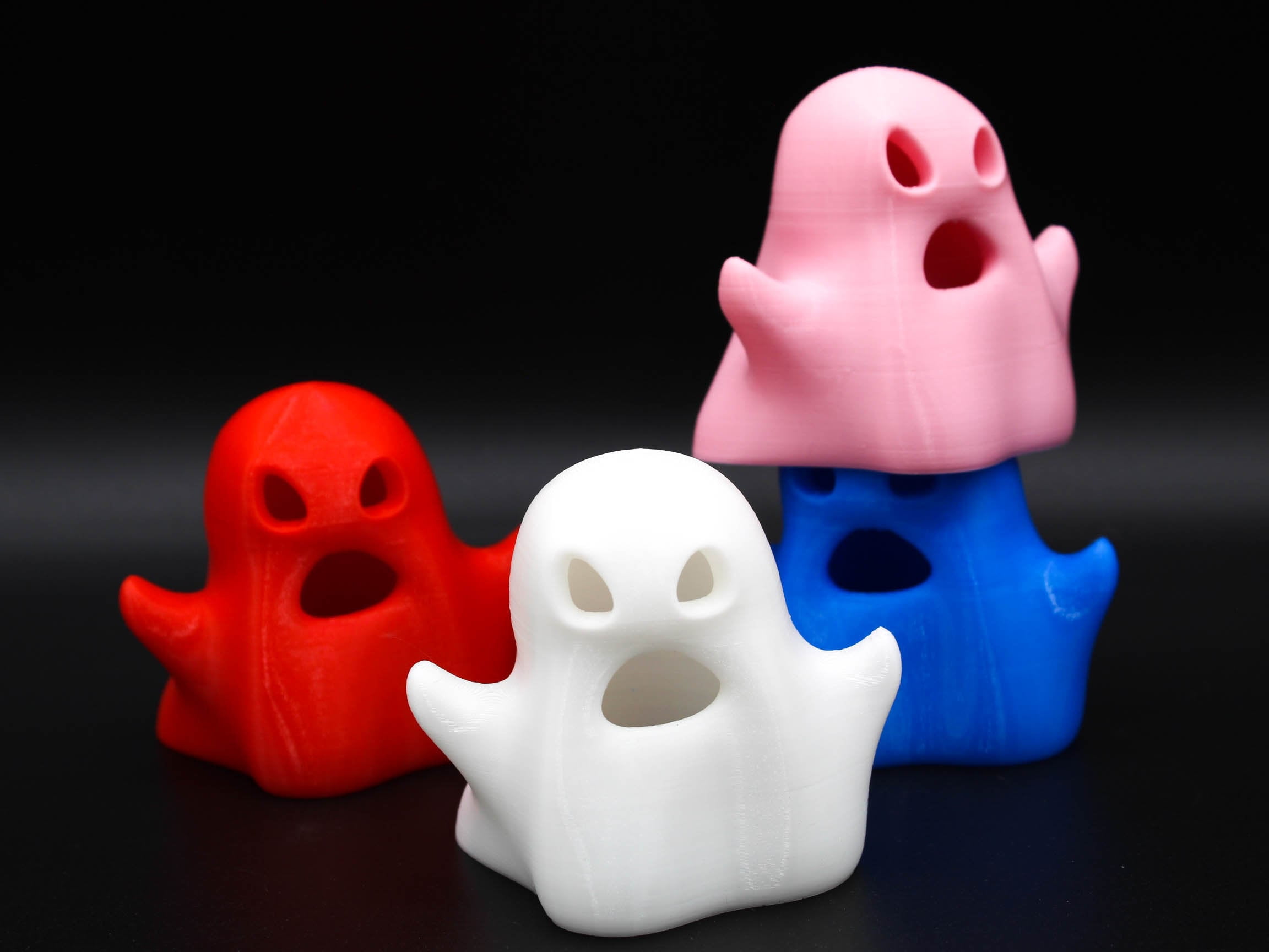 Clever Contraption Ghost Figurine – White Halloween Decor | Boo-tifully ...