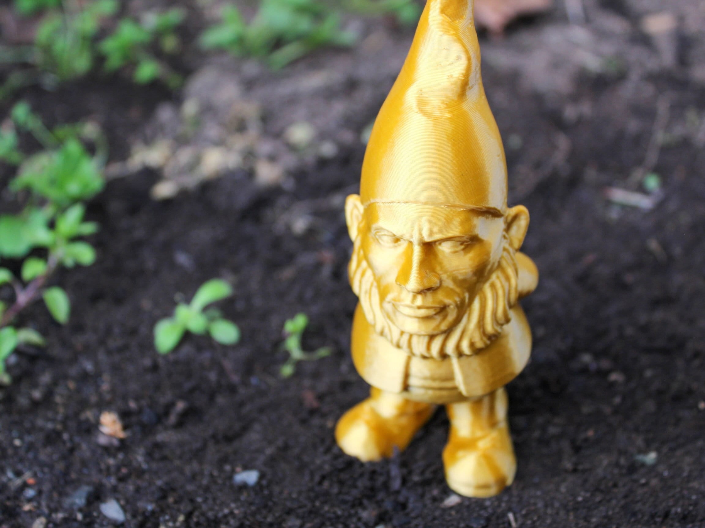 Clever Contraption Large Garden Gnome – Dwayne Johnson “The Rock ...