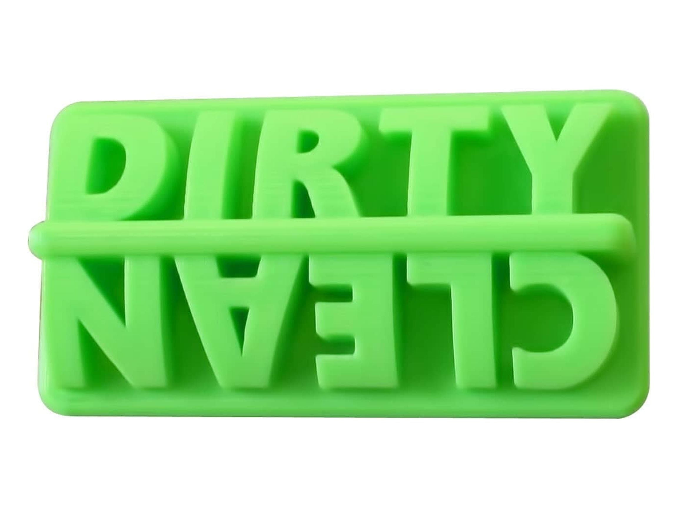 Clever Contraption | Reversible Clean and Dirty Sign | Double-Sided ...