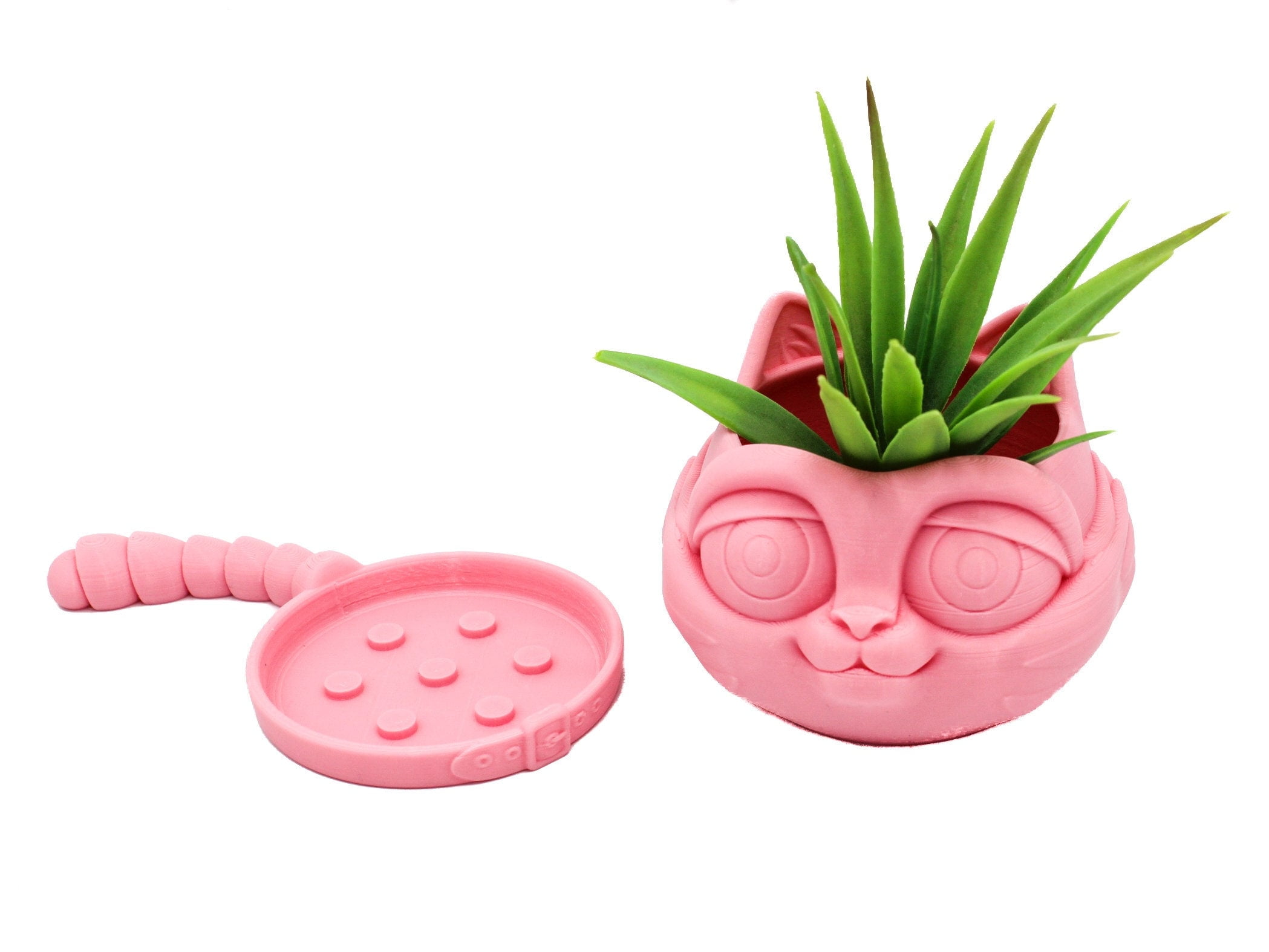 Clever Contraptions Whimsical Cat Planter Pot for Indoor Plants ...
