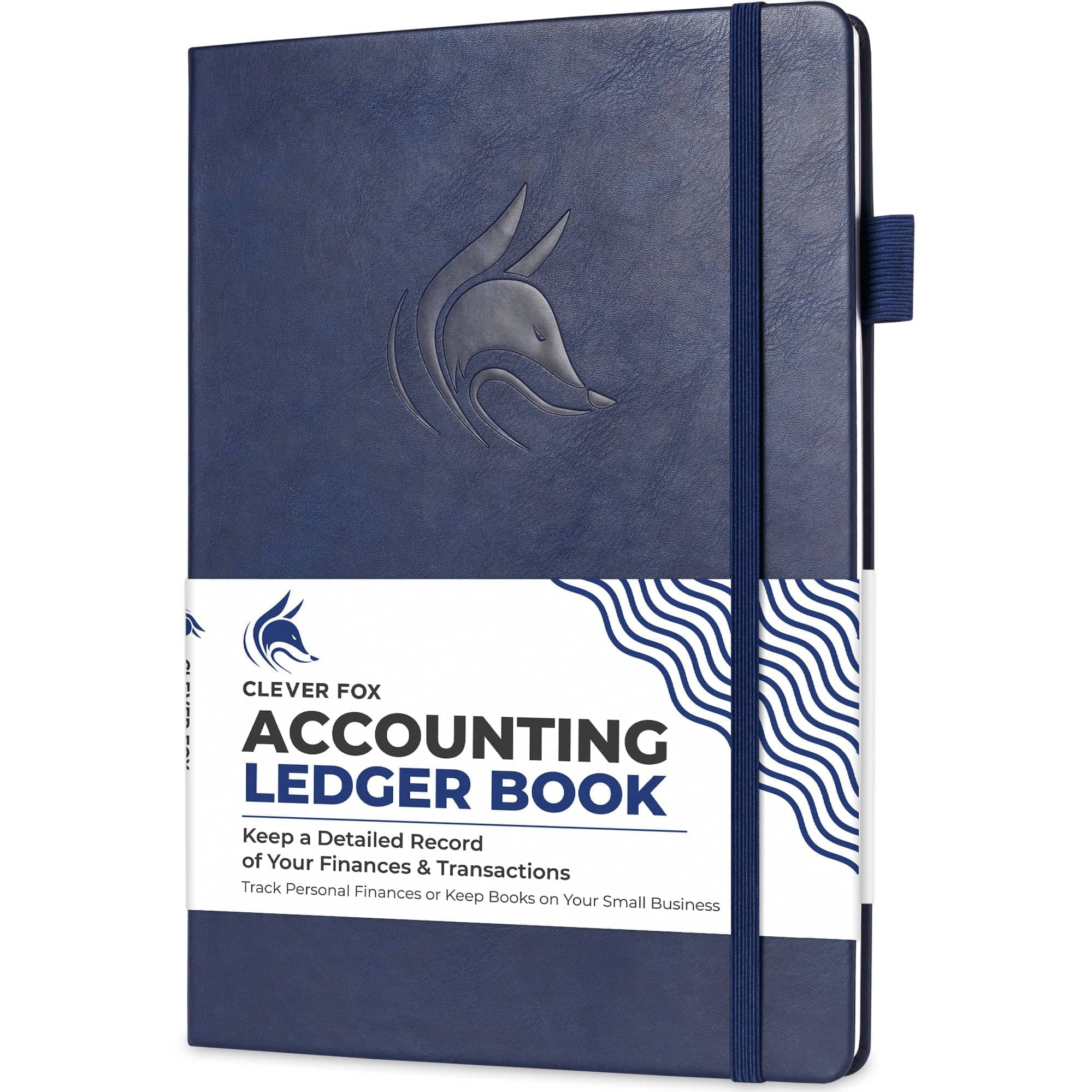 Clever Fox Ledger Book - Accounting Log for Small Businesses - 7x10 ...