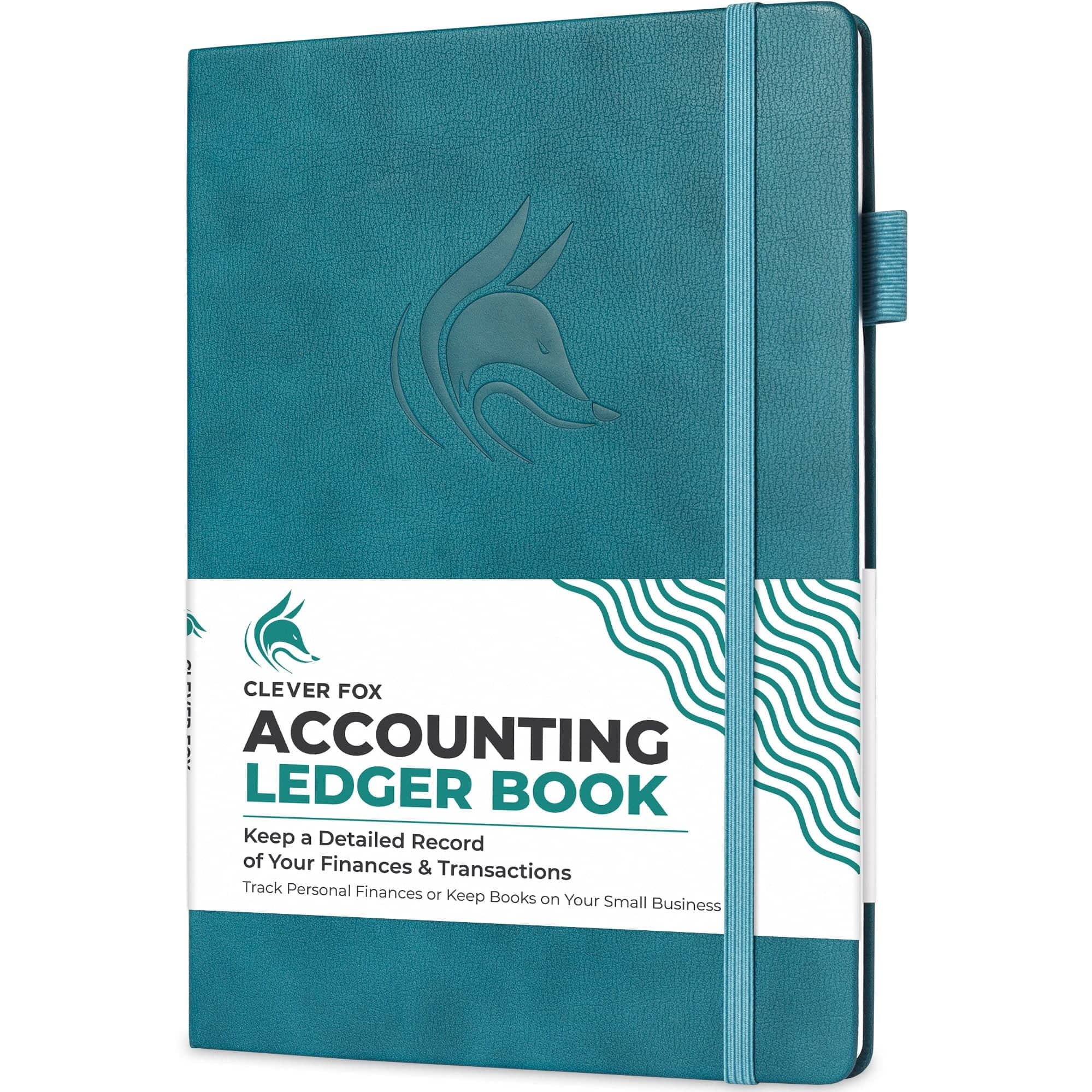 Clever Fox Accounting Ledger Book - Business & Personal Finance Tracker ...