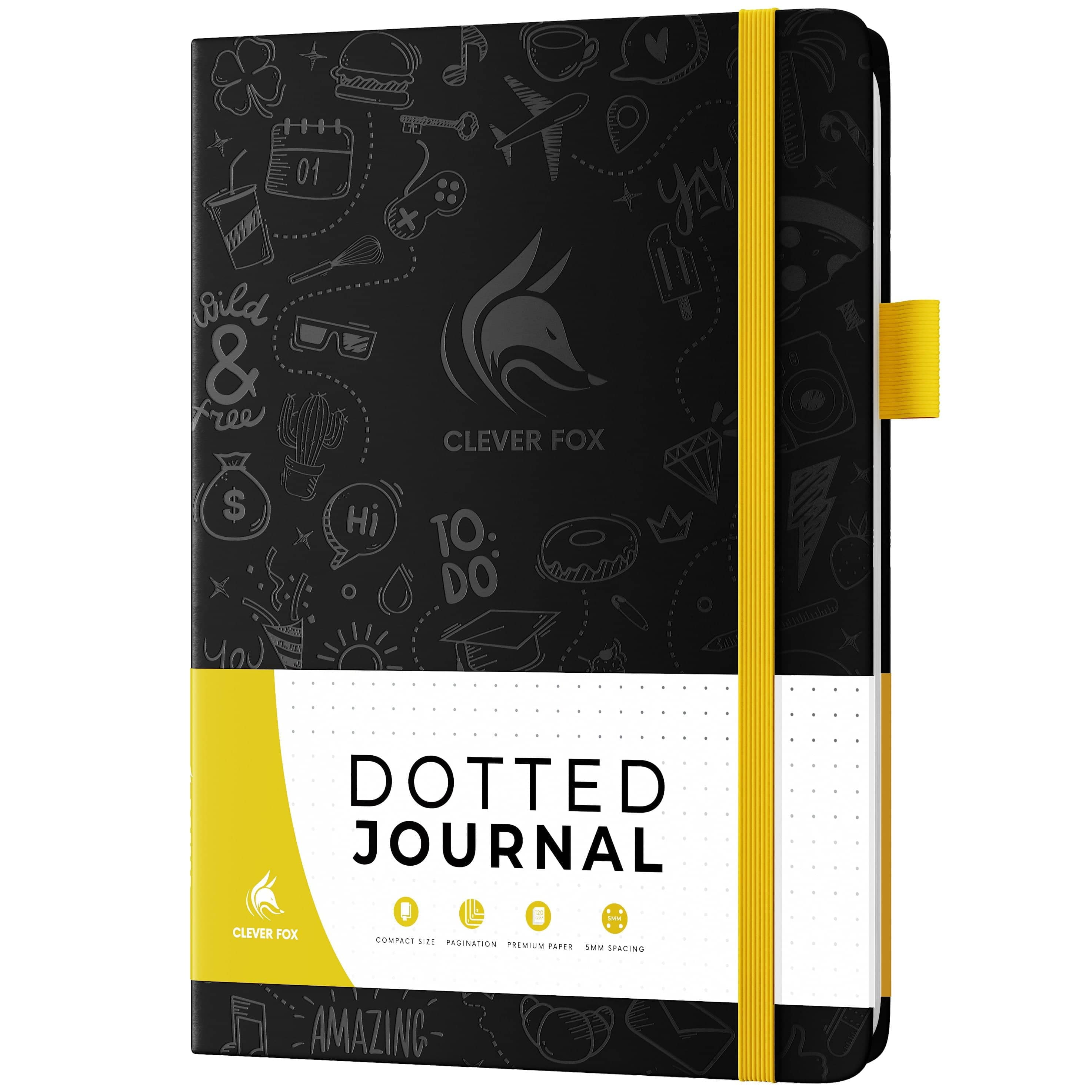 Clever Fox Dotted Journal 2.0 – Compact Planning and Sketching Dot Grid ...