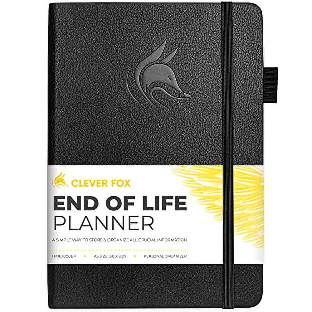 Clever Fox End of Life Planner â€“ Guided Final Arrangements Organizer ...