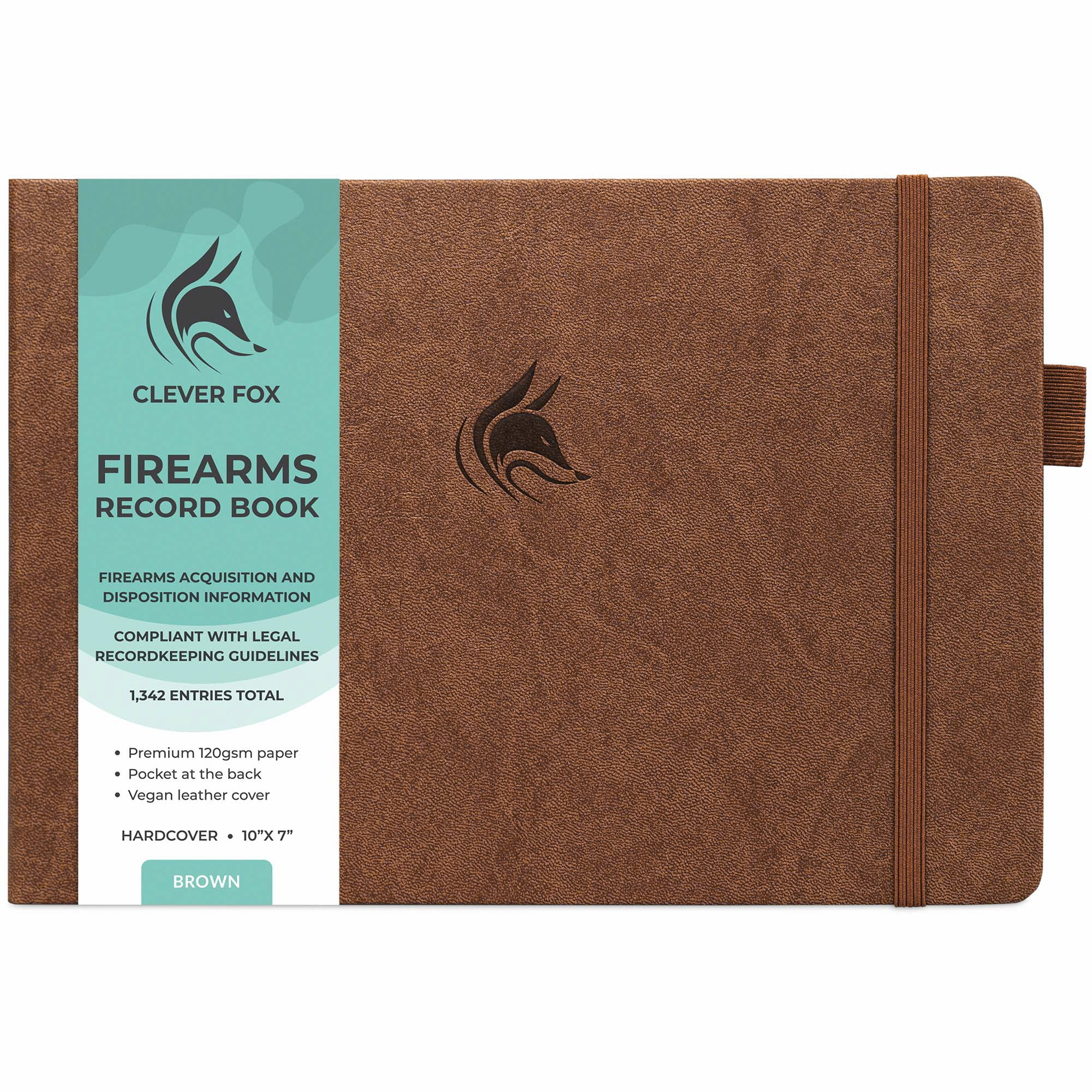 Clever Fox Firearms Record Book - Gun Inventory Handbook, Acquisition ...