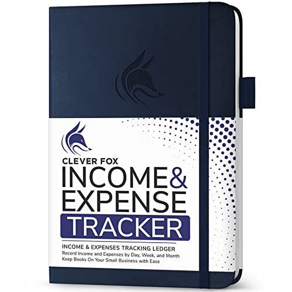 Clever Fox Income & Expense Tracker â€“ Accounting & Bookkeeping Ledger ...