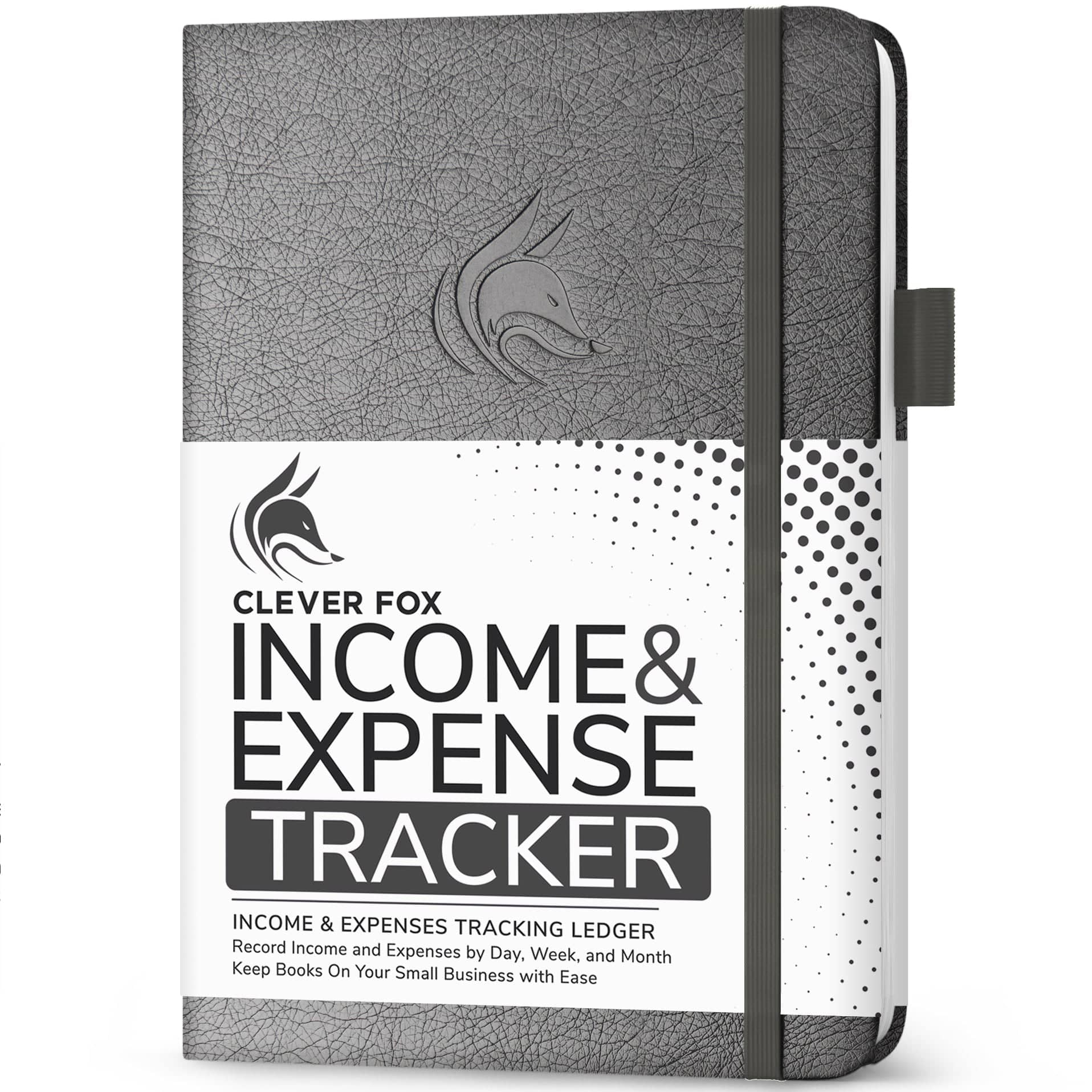Clever Fox Financial Ledger Book: Income & Expense Tracker Notebook for ...