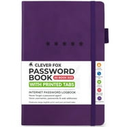 The Personal Internet Address & Password Logbook (Red) - Walmart.com