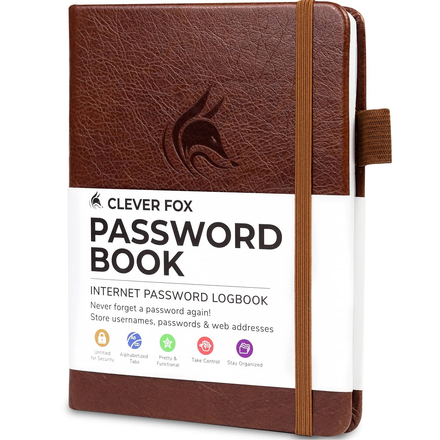 Clever Fox Password Book with tabs - Walmart.com