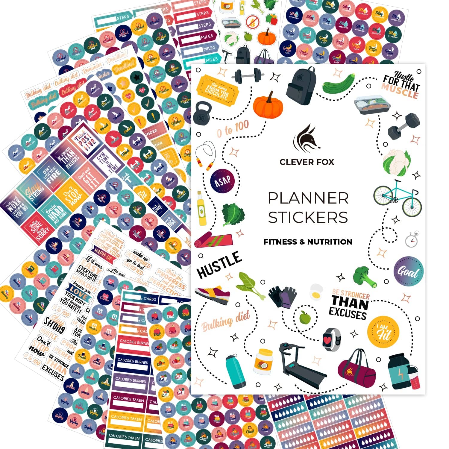 bloom daily planners Holiday Planner Stickers, Over 250 Stickers ...
