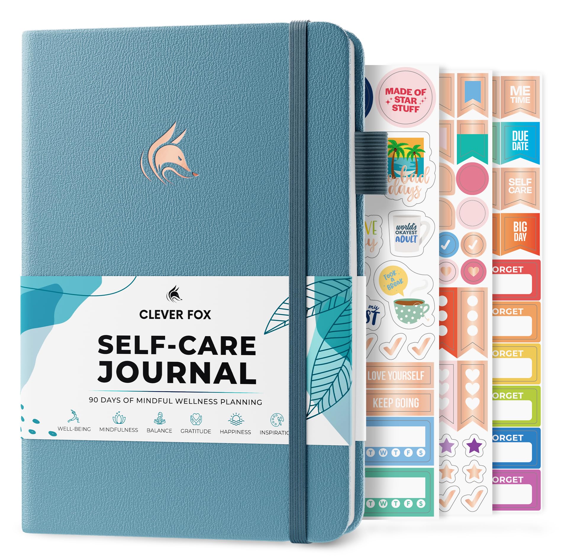 Clever Fox Self-Care Journal â€“ Daily Reflection Notebook â€“ Mental ...