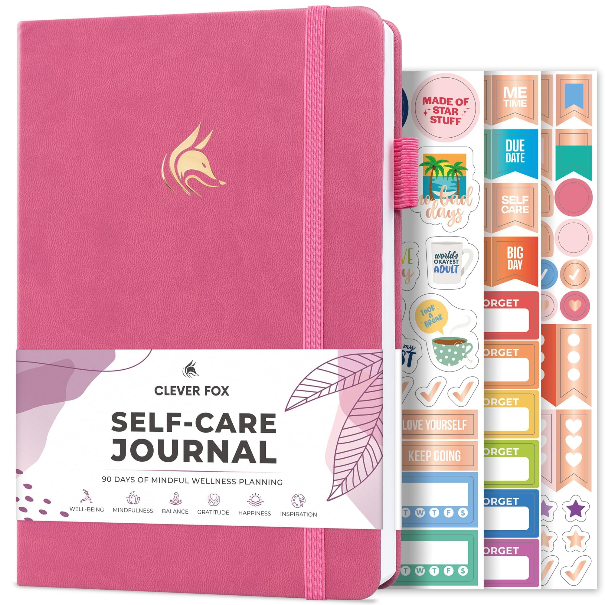 Clever Fox Self-Care Journal â€“ Daily Reflection Notebook â€“ Mental ...