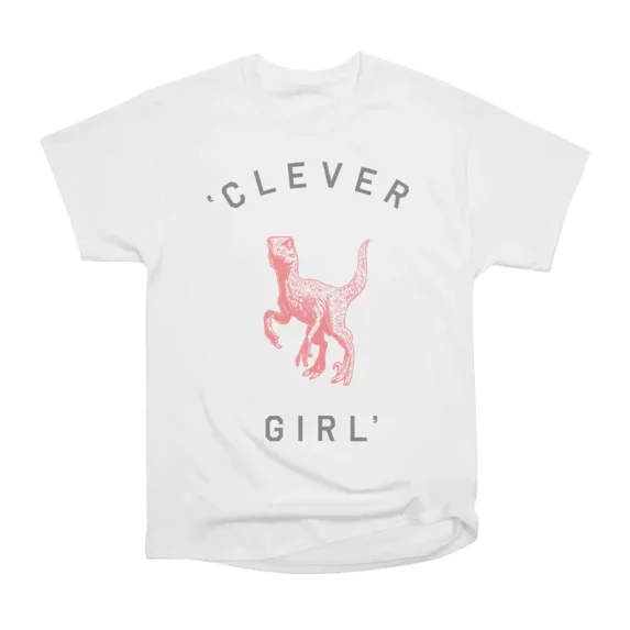 Clever GIrl T-Shirt Tee Gift For Him Merch For Her Apparel For Friend ...