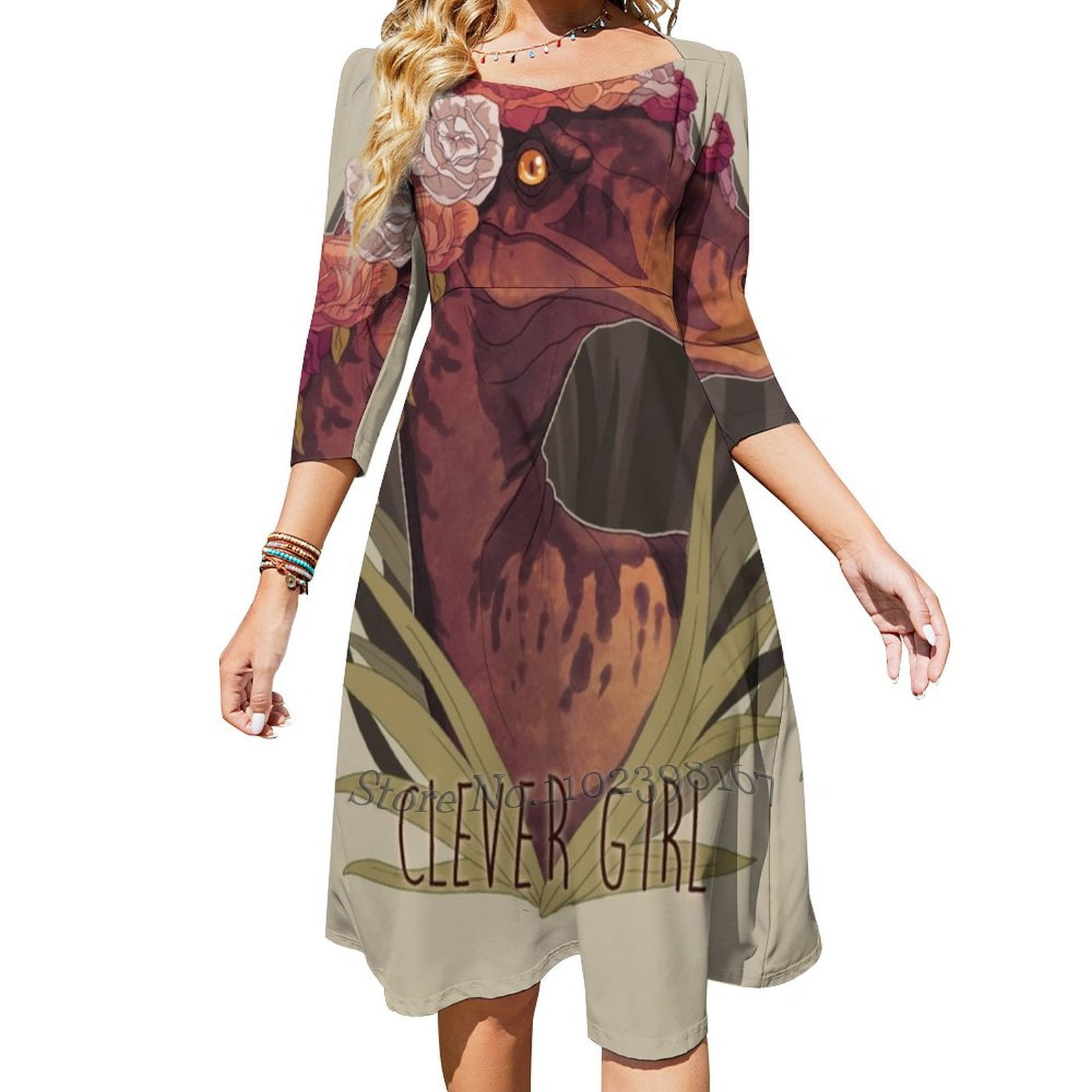 Clever Girl Evening Party Dresses Midi Sexy Dress Female Sweet One ...