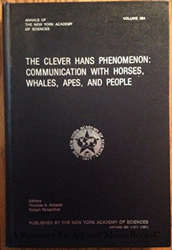 Pre-Owned The Clever Hans Phenomenon: Communication With Horses, Whales ...