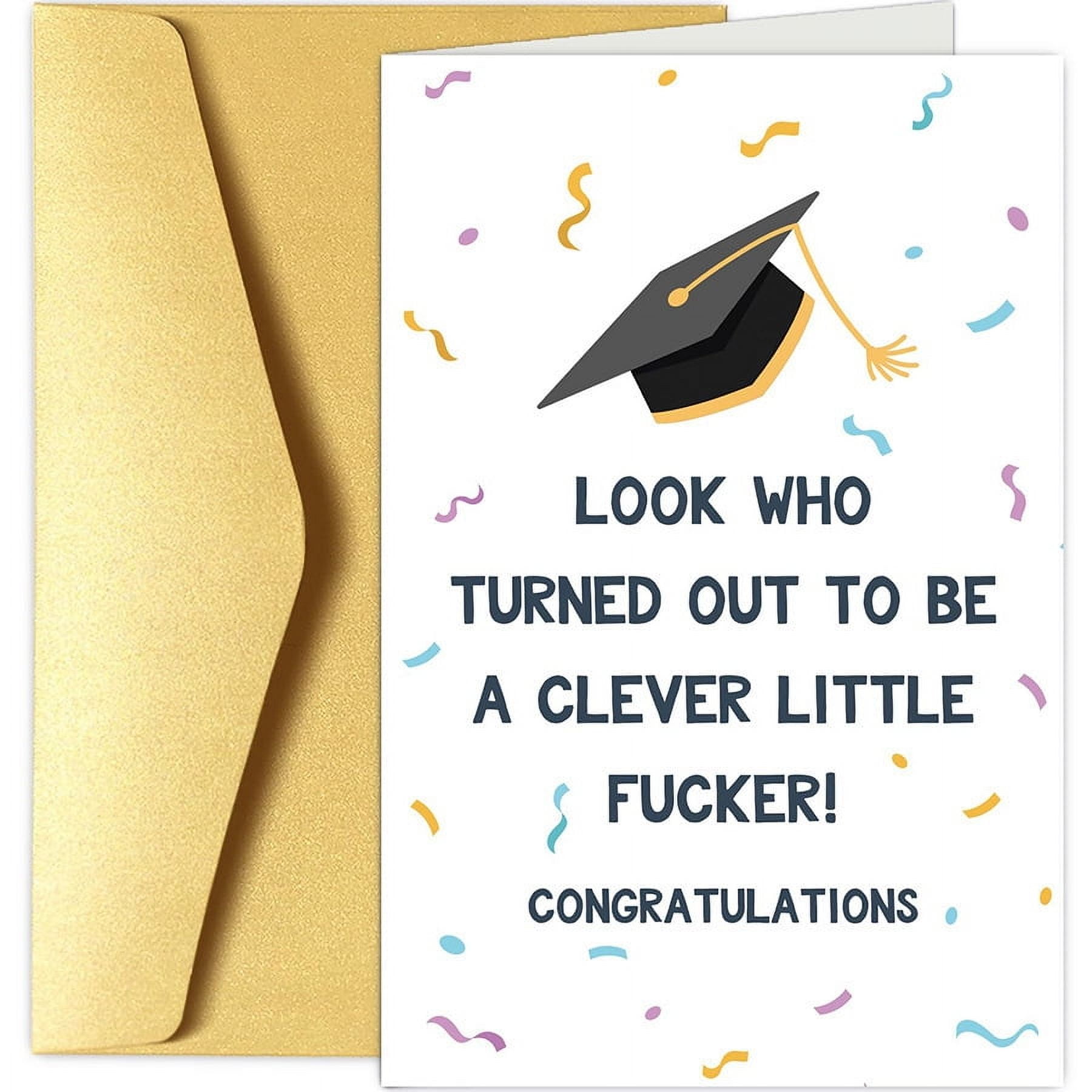 Clever Little Grad Graduation Greeting Card - Humorous & Heartfelt ...
