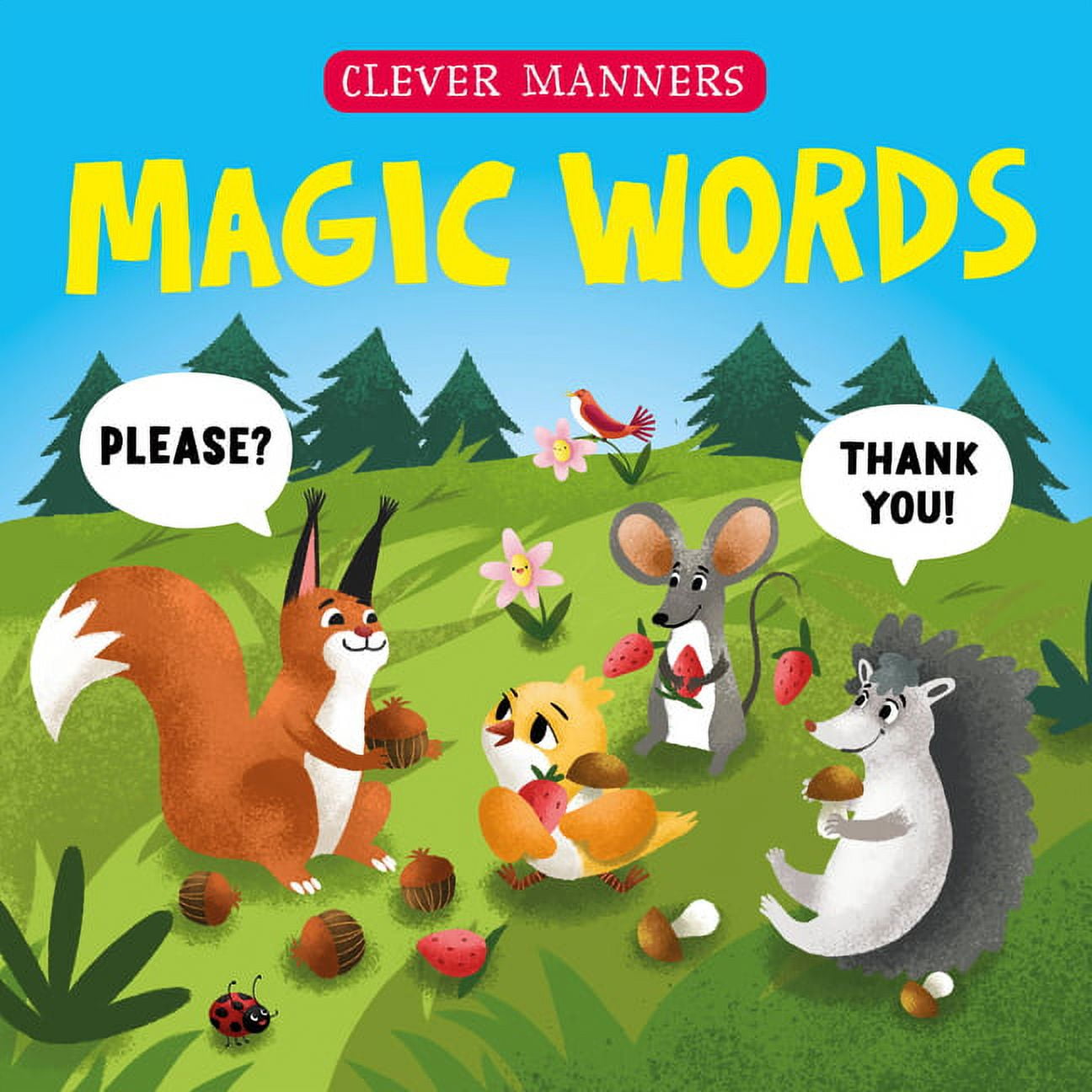 Clever Manners Magic Words, (Board Book) - Walmart.com
