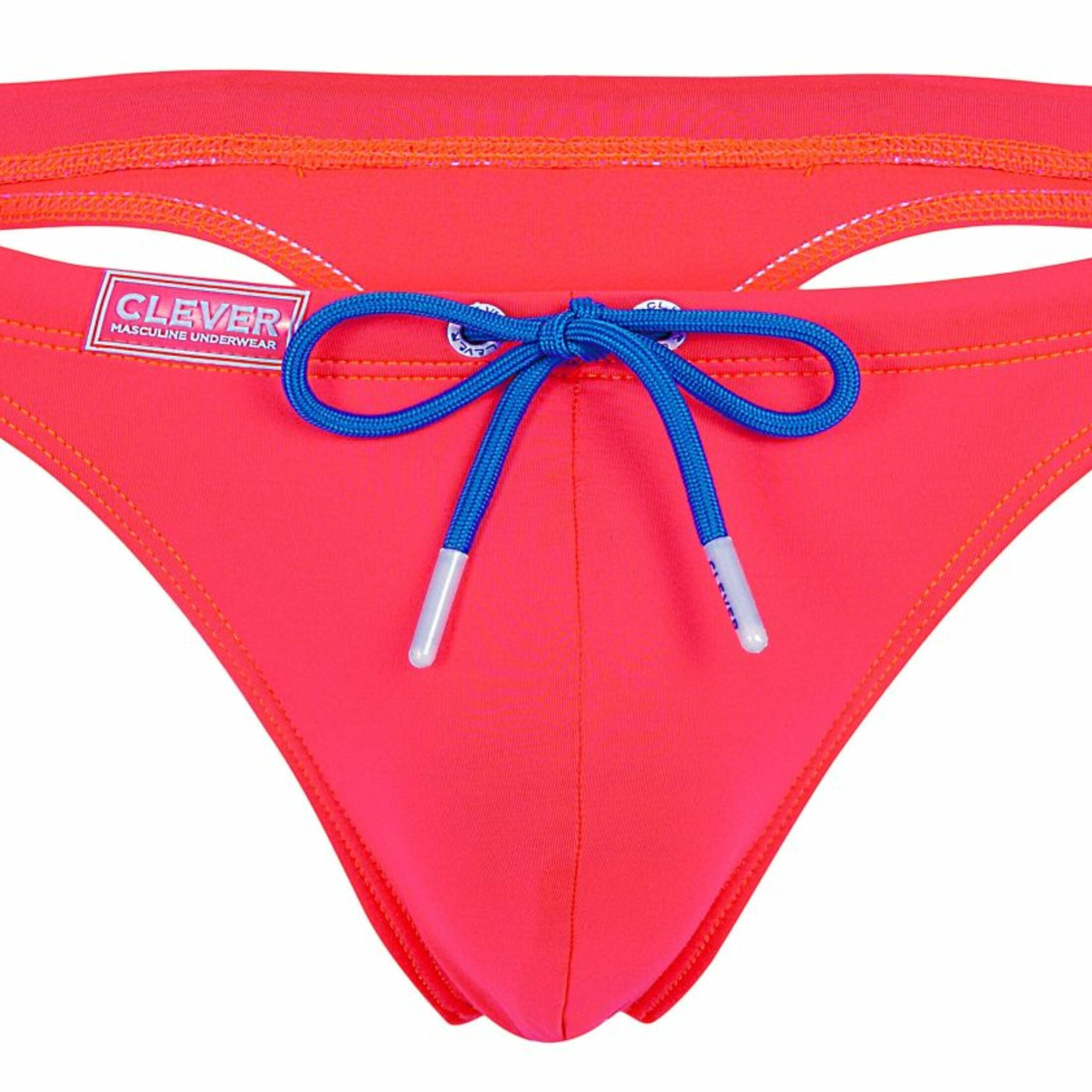 Clever Moda 1764 Swim Thongs Color Orange Size S - Walmart.com