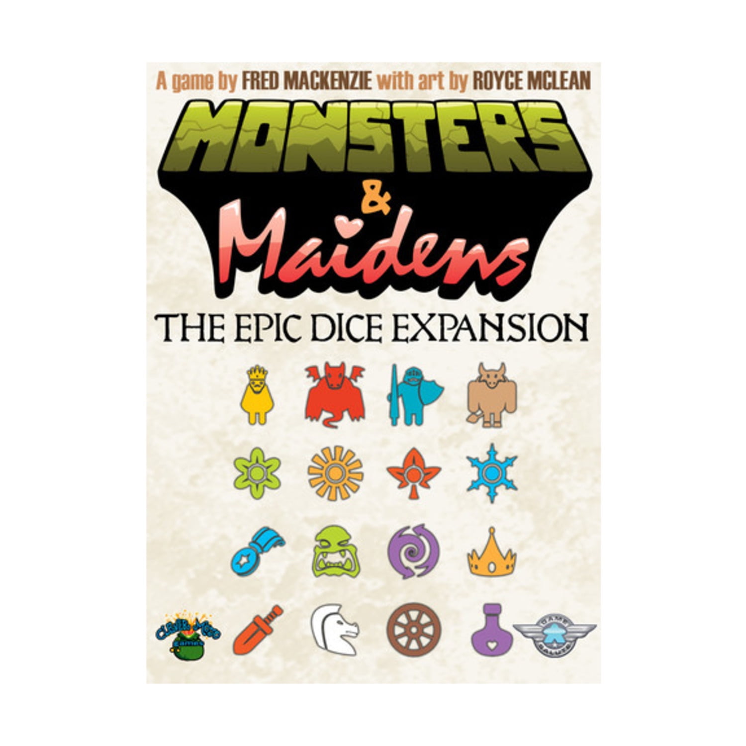 Clever Mojo Games Monsters & Maidens - The Epic Dice Expansion New ...