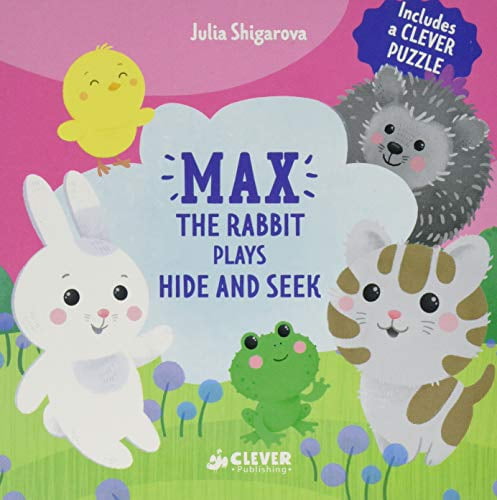 Pre-Owned Clever Puzzle Books: Max the Rabbit Plays Hide and Seek ...