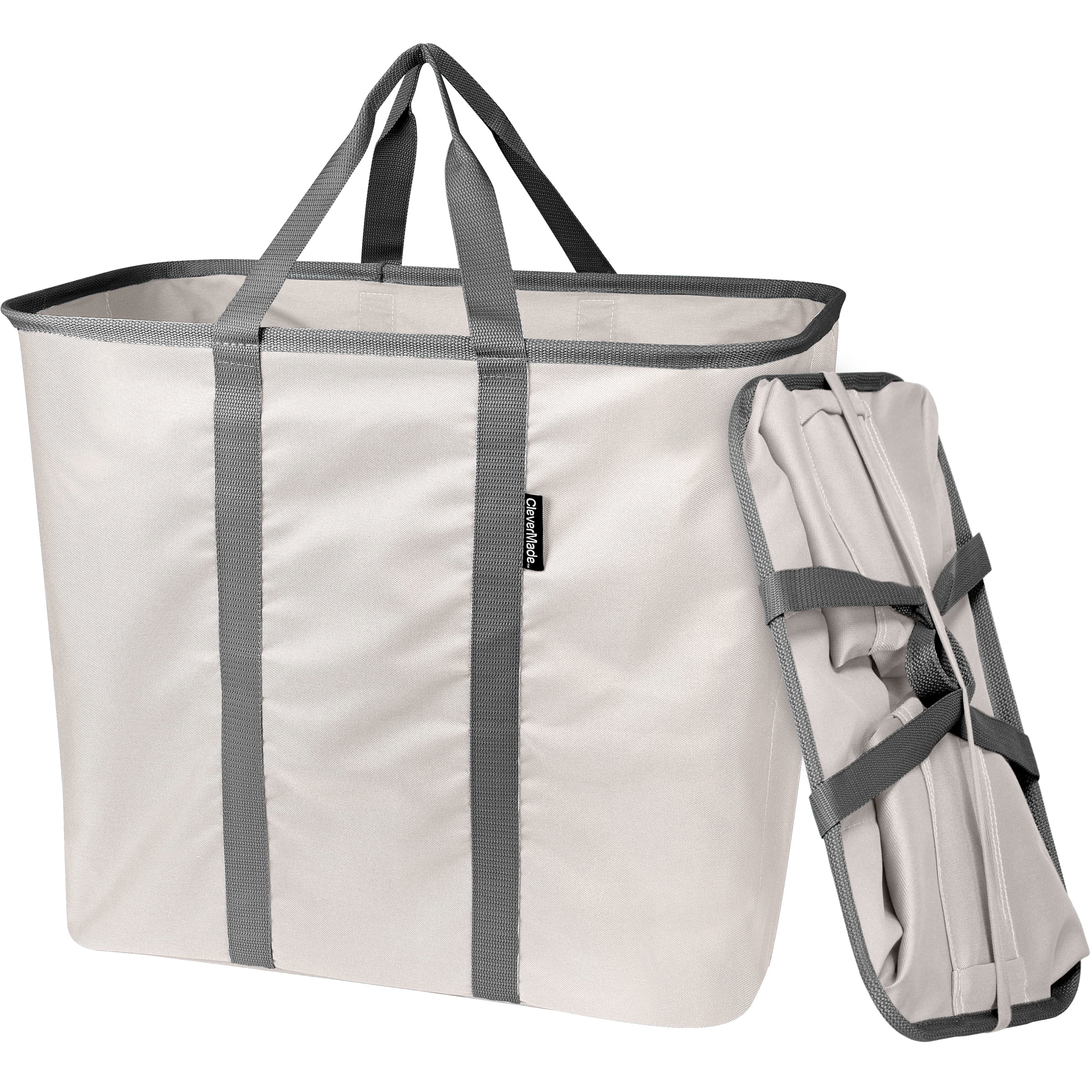 Free Shipping! CleverMade Collapsible Laundry Caddy, 64L (17 Gal ...